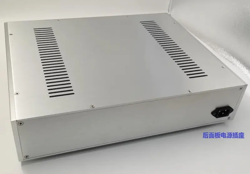 4392 All-Aluminum Audio Amplifier Chassis DIY Preamp Case DAC Decoder Box Shell