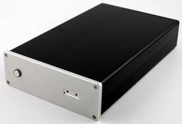 WA10 aluminum DAC chassis Power amplifier Enclosure / Decoder case 301*190*65mm