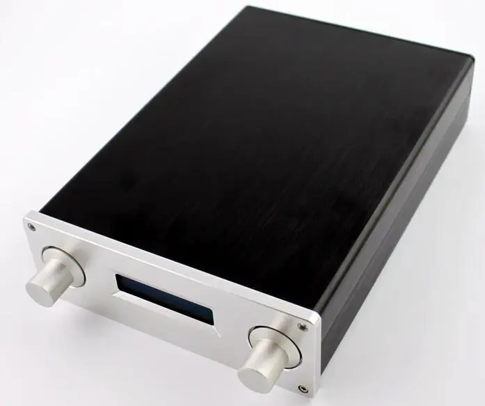 WA8 All Aluminum Audio Decoder Enclosure Mini DAC Case DIY Chassis For AK4118 DAC Board 275*190*65MM