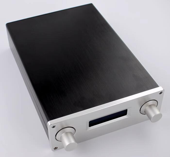 WA8 All Aluminum Audio Decoder Enclosure Mini DAC Case DIY Chassis For AK4118 DAC Board 275*190*65MM