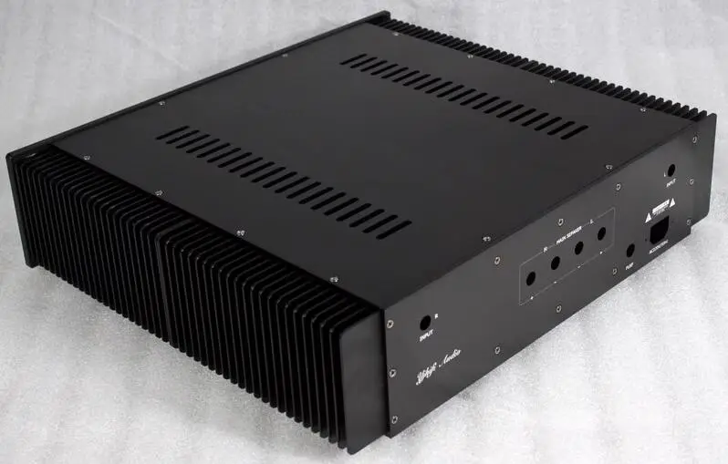 WA16 full Aluminum Chassis HIFI Class A Power Amplifier Deluxe Case DIY Box with heatsink