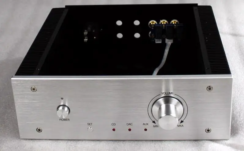 WA17 Full Aluminum Class A Amplifier Enclosure DIY HiFi Audio Amp Case Preamp Chassis