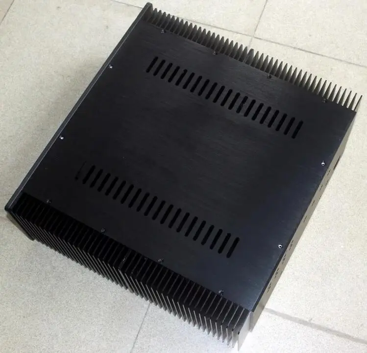 WA20 All-Aluminum Audio Amplifier Chassis HiFi Class A Power Amp Large Case DIY Box with heatsink