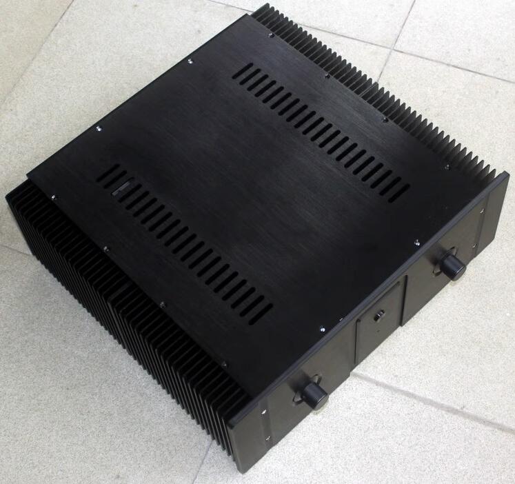 WA20 All-Aluminum Audio Amplifier Chassis HiFi Class A Power Amp Large Case DIY Box with heatsink