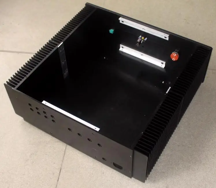 WA20 All-Aluminum Audio Amplifier Chassis HiFi Class A Power Amp Large Case DIY Box with heatsink
