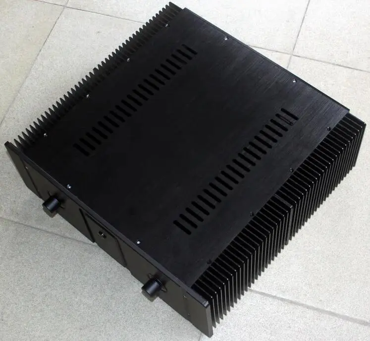 WA20 All-Aluminum Audio Amplifier Chassis HiFi Class A Power Amp Large Case DIY Box with heatsink