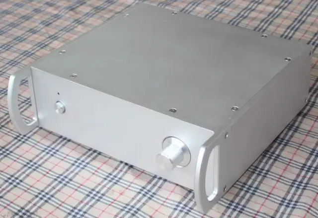 WA31 Full Aluminum enclosure Preamplifier chassis Tube Amplifier chassis Power amplifier case ...