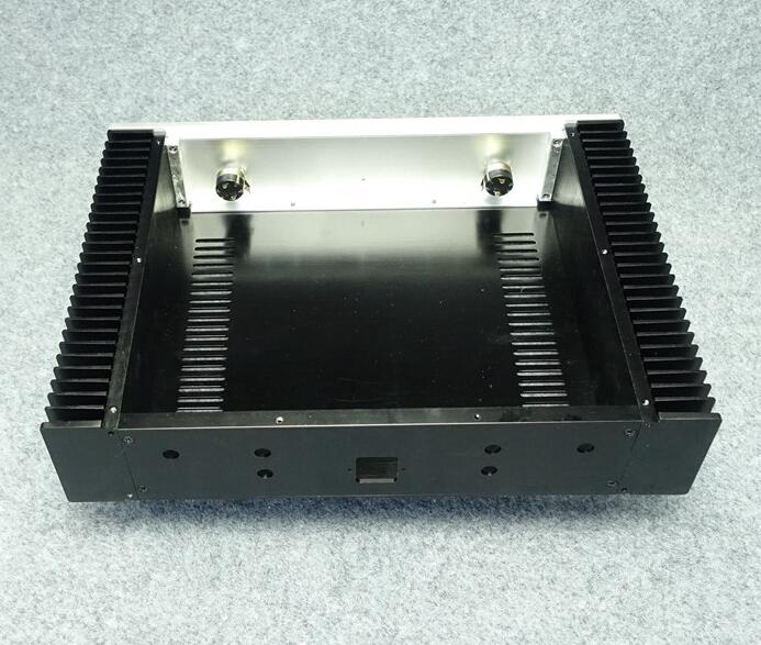 4309H all Aluminum Chassis Class A Power Amplifier Deluxe Case DIY Box with heatsink