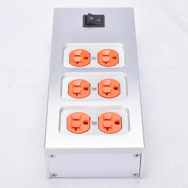 Full Aluminum chassis hifi American Standard AC power socket for DAC ...