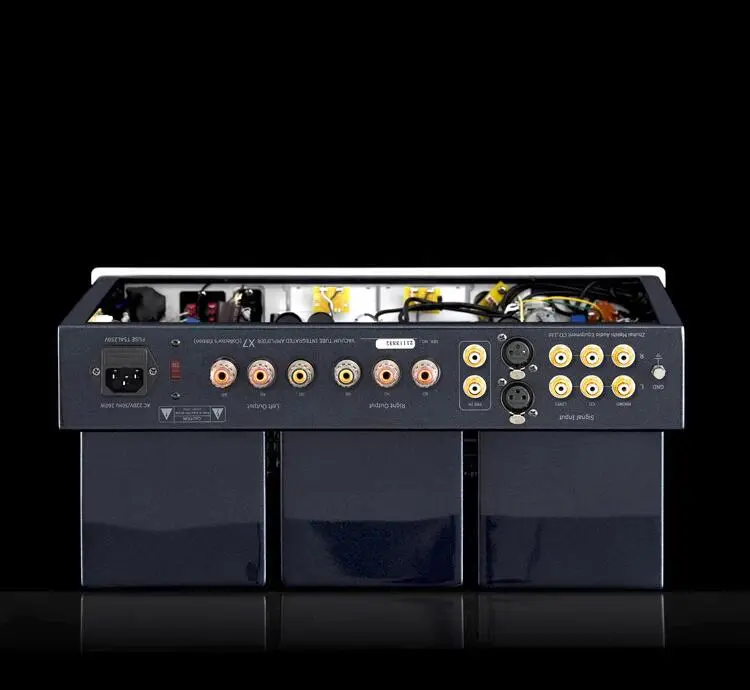 MUZISHARE X7 Integrated Vacuum Tube Amplifier KT88x4 AB1 Push-pull Amp ...