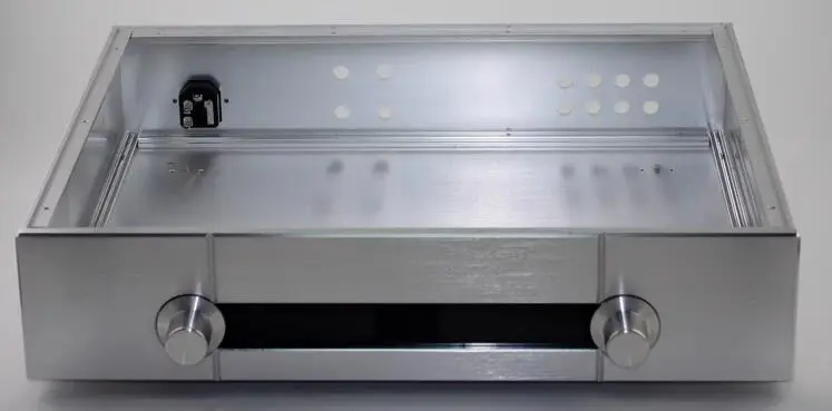 WA39 All-Aluminum Audio Amplifier Chassis Width 430 Height 92 Depth 343MM Preamp Case DAC ...