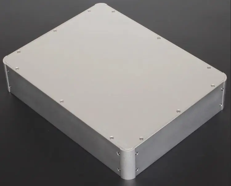 WA40 All-Aluminum Audio Amplifier Chassis Width 433 Height 90 Depth 333MM DIY Preamp Case DAC ...