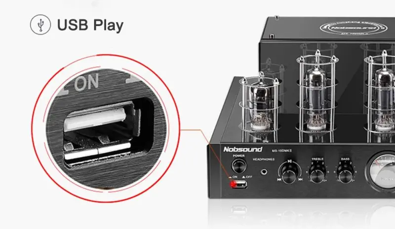 Nobsound MS-10D MKII MS-10D MKIII Amplifier Vacuum Tube Amplifier ...