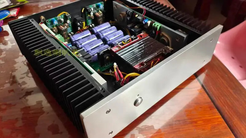 Finished PASS-AM mini Stereo 10W+10W Single ended Class A power ...