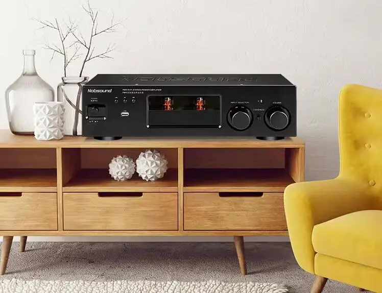 Nobsound PM5 High End Hifi 2.1 Vaccum Tube Amplifier Bluetooth Home ...