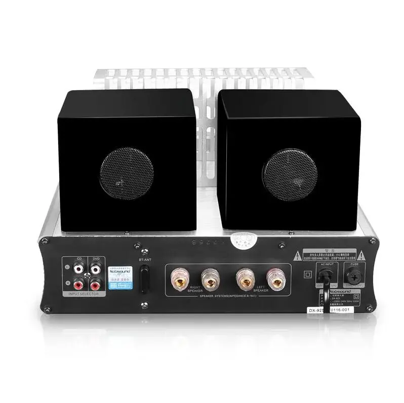 Nobsound DX-925 hifi stereo 80W*2 electronic tube power amplifier with ...
