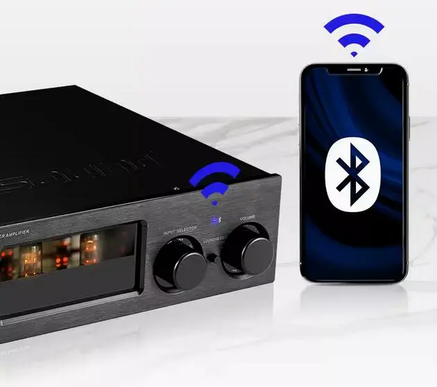 Nobsound PM5 High End Hifi 2.1 Vaccum Tube Amplifier Bluetooth Home ...