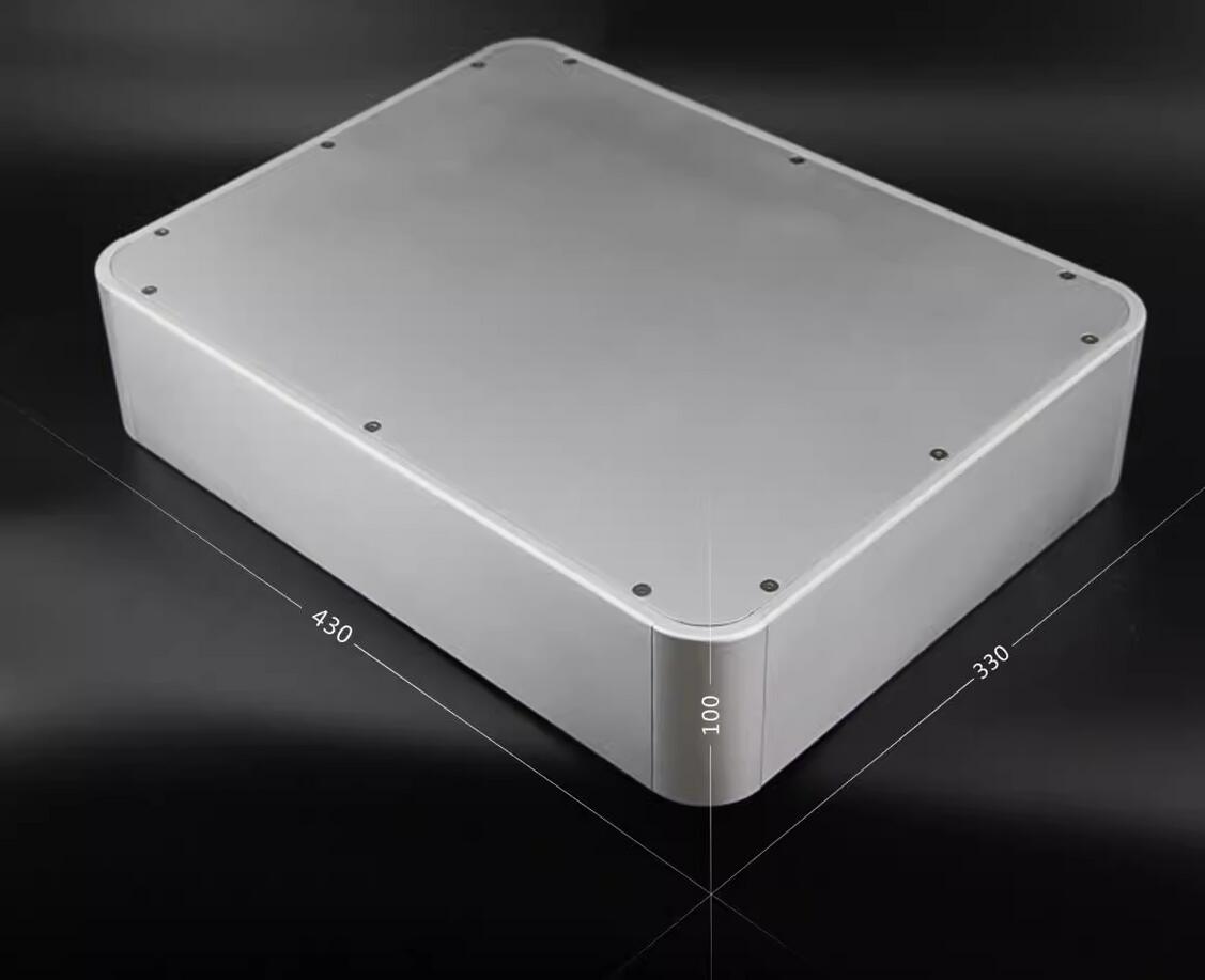 4310 All-Aluminum Rounded Audio Amplifier Chassis Preamp Case HiFi DIY DAC Headphone Amp Box