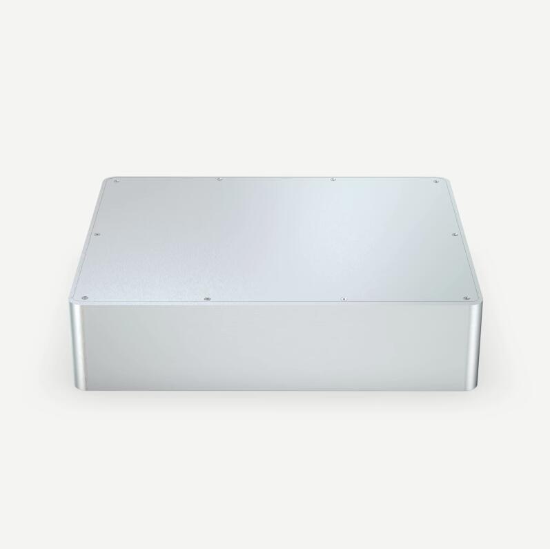 BZ3809 All-Aluminum Rounded Audio Amplifier Chassis Preamp Case HiFi ...