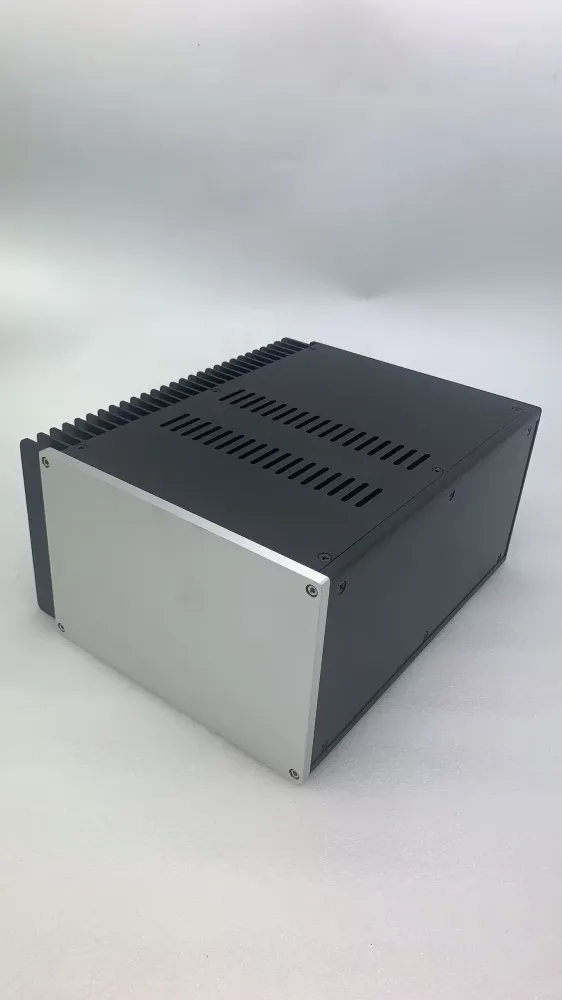 2515 Full Aluminum Preamplifier Enclosure Amplifier Chassis AMP BOX ...