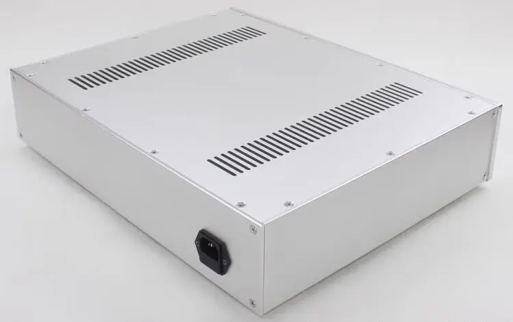 WA59 All-Aluminum Audio Amplifier Chassis Width 430 Height 90 Depth 300MM DIY Preamp Case DAC ...