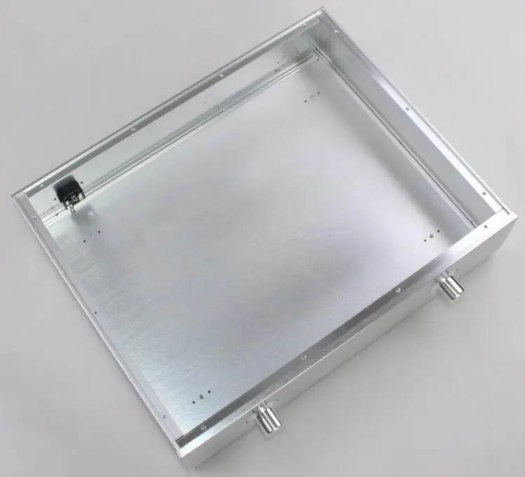 WA59 All-Aluminum Audio Amplifier Chassis Width 430 Height 90 Depth ...