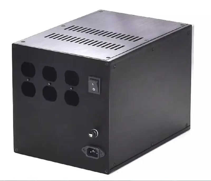DYT Full Aluminum Power Amplifier Chassis Mini Audio Amp Case Preamp ...