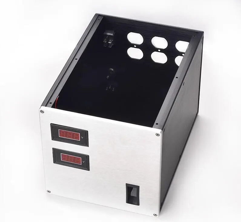 DYT Full Aluminum Power Amplifier Chassis Mini Audio Amp Case Preamp ...