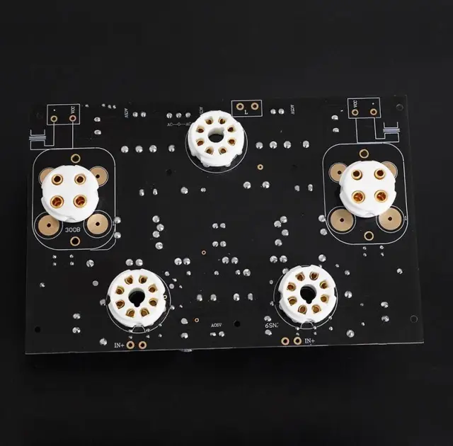 Luxury 2.0 Channel 300B + 6SN7 + 5U4G HIFI 8W+8W Single-ended Class A ...