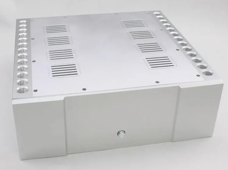 WA 66 luxury All-Aluminum Audio Amplifier Chassis BOLDER Style HiFi Class A Power Amp Large Case ...