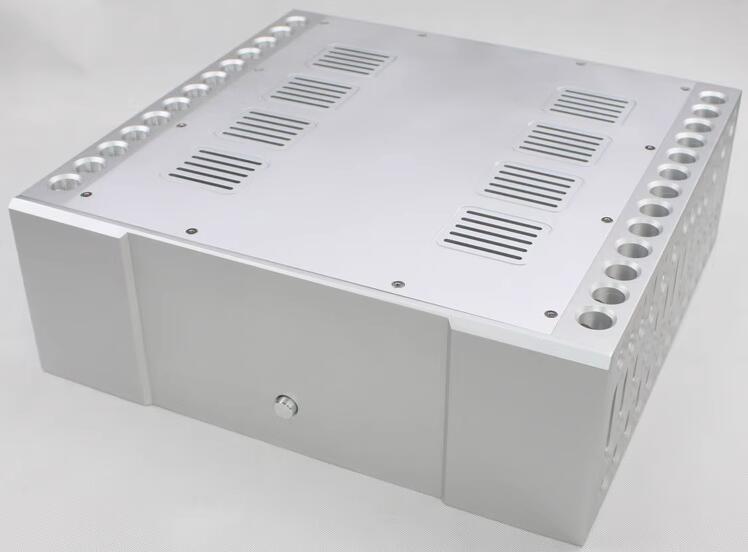 WA 66 luxury All-Aluminum Audio Amplifier Chassis BOLDER Style HiFi Class A Power Amp Large Case ...