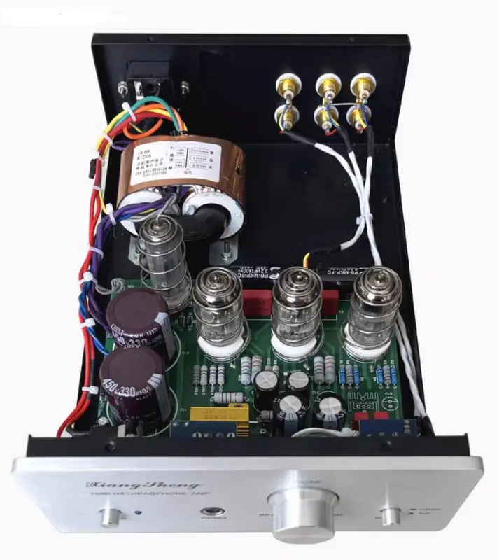 XiangSheng New 708B Tube Preamplifier headphone amp output HIFI Lamp ...