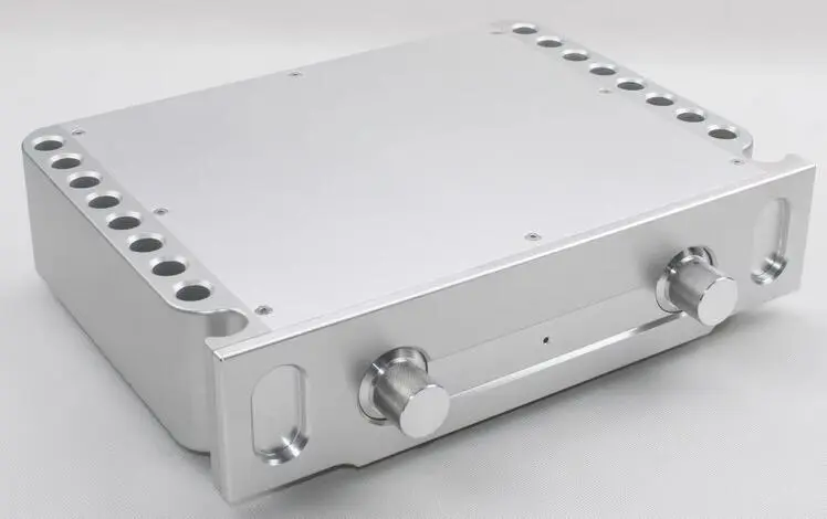 WA69 CNC luxury preamplifier chassis full aluminum AMP enclosure HIFI ...