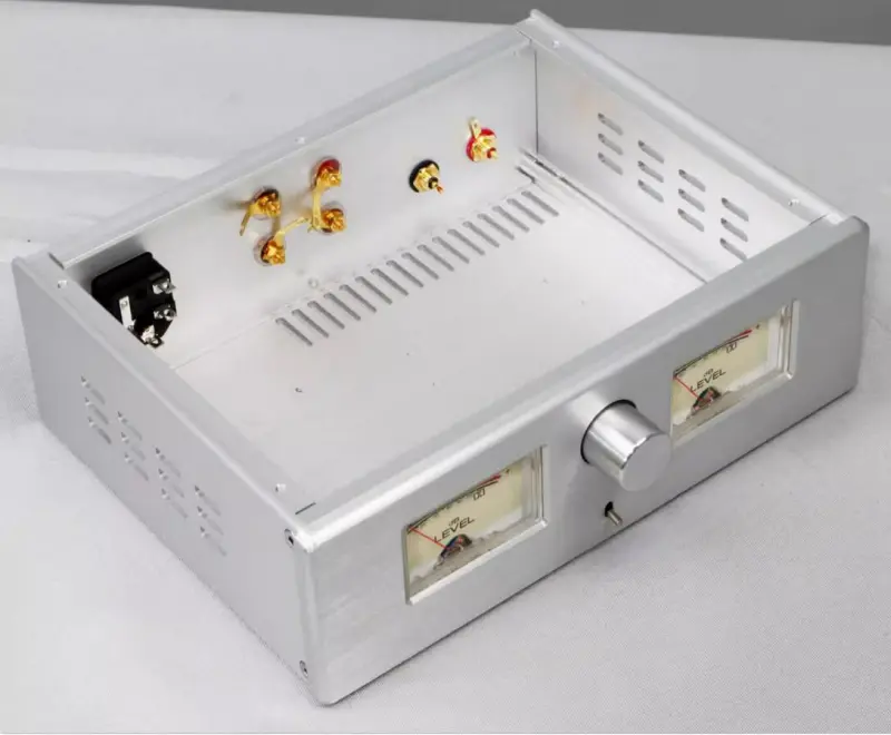 STK2608 Full Aluminum Audio amplifier Chassis HiFi STK443 Shell DIY preamp Case