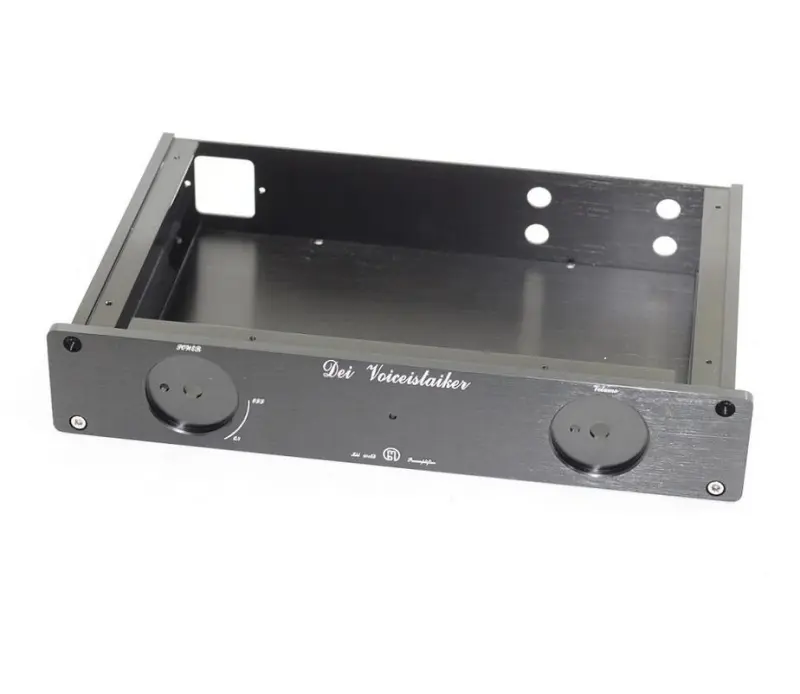 M2705 small-scale MBL6010 full aluminum preamp chassis HiFi DIY case ...