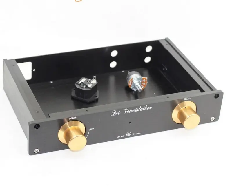M2705 small-scale MBL6010 full aluminum preamp chassis HiFi DIY case ...