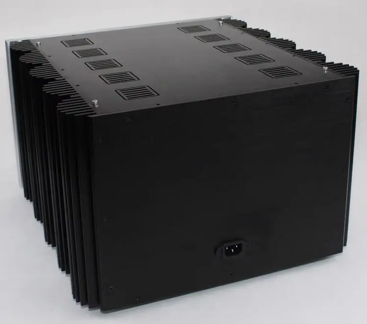 WA80 luxury All-Aluminum Audio Amplifier Chassis class A HiFi DIY Amp Box with heatsink