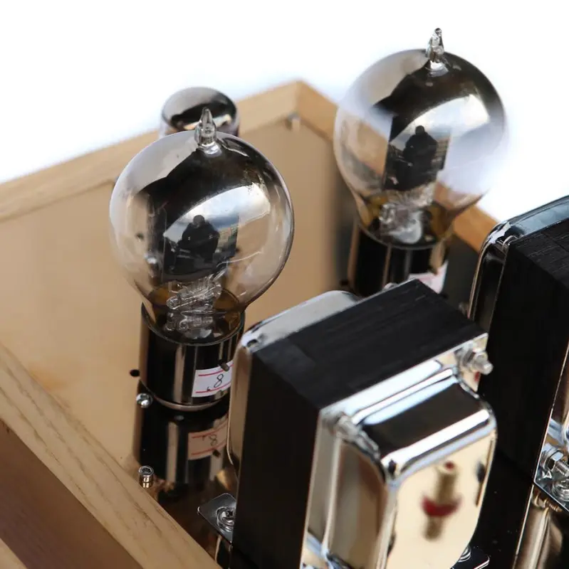 Handmade 6SN7 push 101D Split hifi stereo electronic tube preamplifier