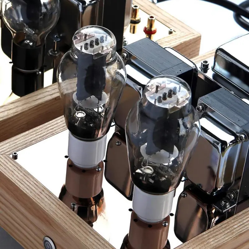 Handmade 6SN7 push 101D Split hifi stereo electronic tube preamplifier