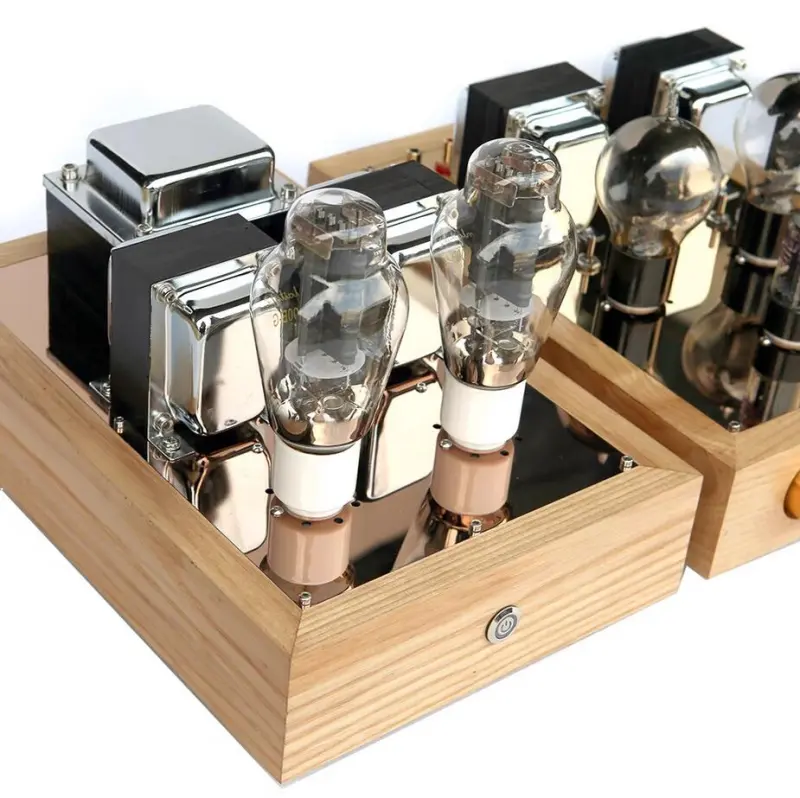 Handmade 6SN7 push 101D Split hifi stereo electronic tube preamplifier