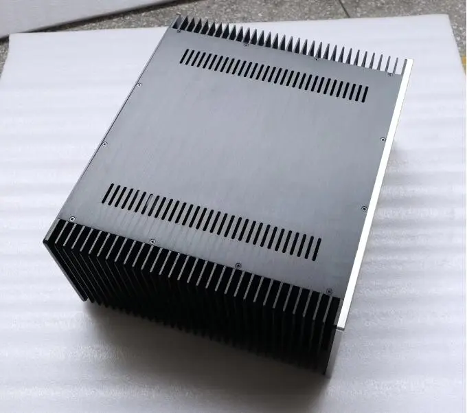 4320 All-Aluminum Audio Amplifier Chassis HiFi Class A Power tube Amp Large Case DIY Box