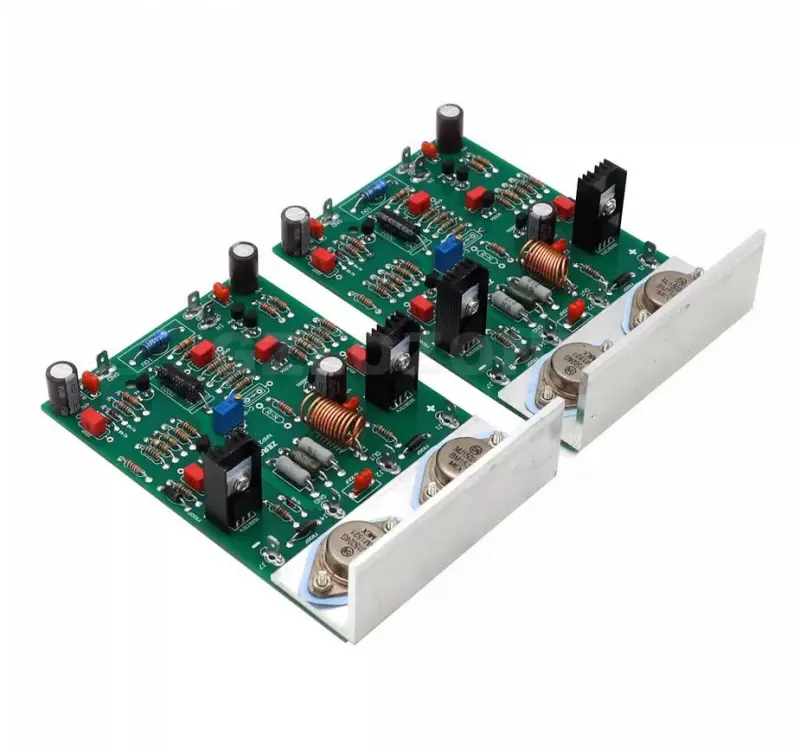 One Pair Assembeld NCC200 HIFI DIY stereo Power Amplifier Board Base On ...