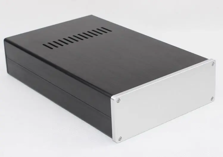 WA102 Full Aluminum hifi diy Enclosure Amplifier Case Preamplifier Chassis Power Supply Box
