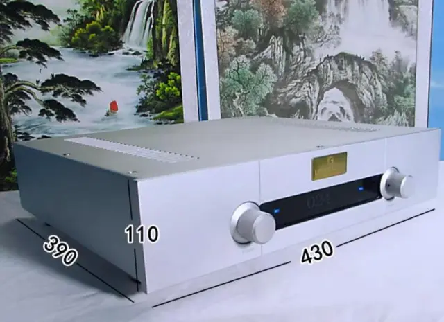 T1000 PRO fully balanced hifi class A tube preamplifier with remote ...