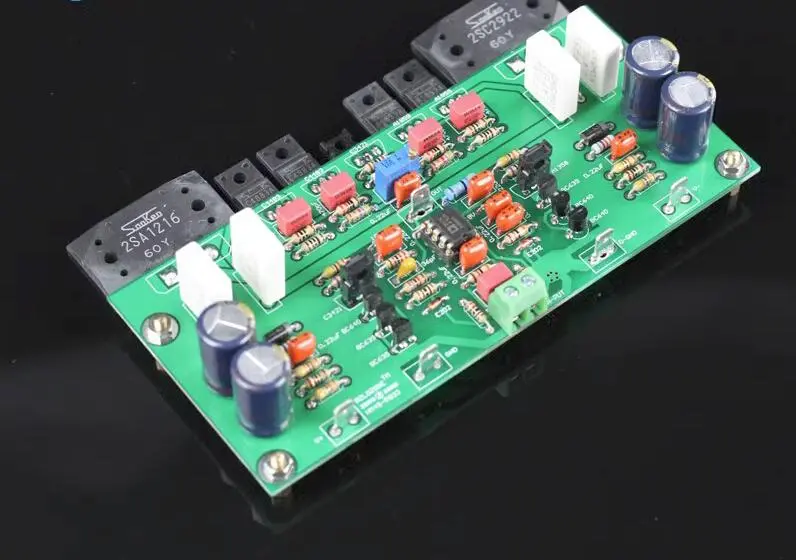 1 Pair Finished HM4S HIFI 2SA1216 2SC2922 150W+150W Power Amplifier ...