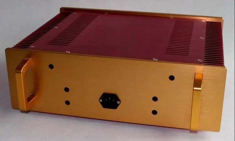 WA115 All-Aluminum Audio Amplifier Chassis HiFi Class A Power Amp Large ...