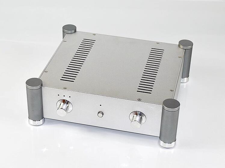 WA127 Full aluminum amplifier chassis hifi diy preamplifier case mini ...