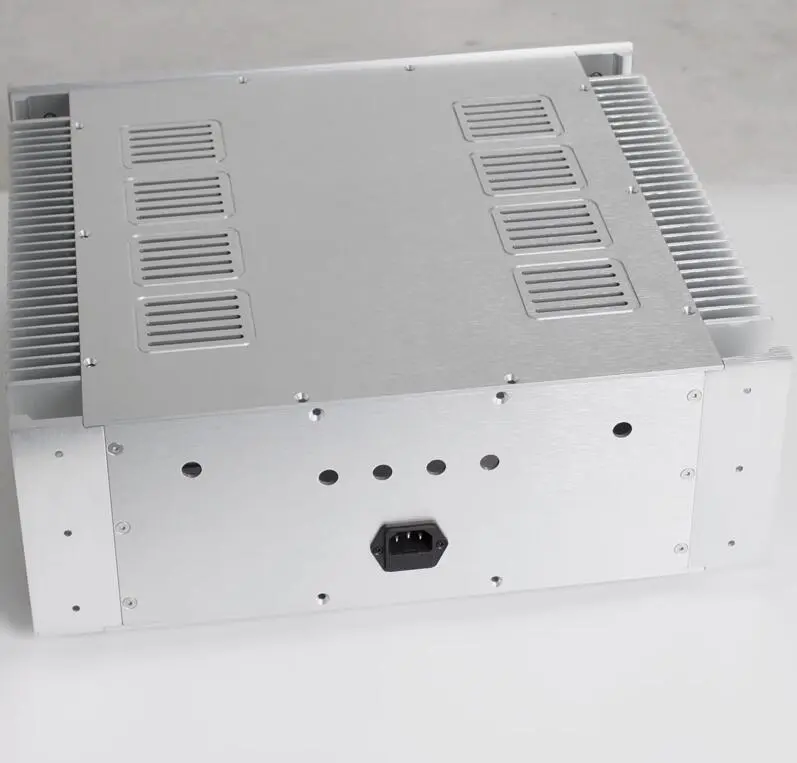 CJ-157 Power Amplifier Chassis All-Aluminum Large Class A Case hifi diy ...