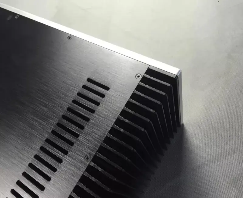 400 deep Whole heatsink Class A amplifier chassis DIY HiFi Audio Amp ...