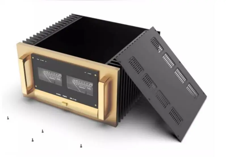 A65L All-Aluminum Audio Amplifier Chassis HiFi Class A Power Amp Large ...